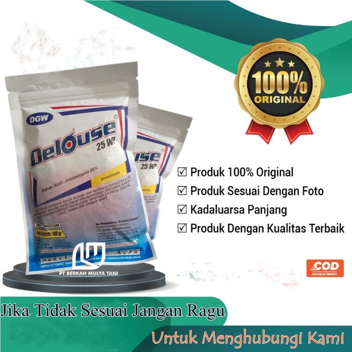 Insektisida Sistemik Delouse 25 WP 100 Gram DGW | Lazada Indonesia