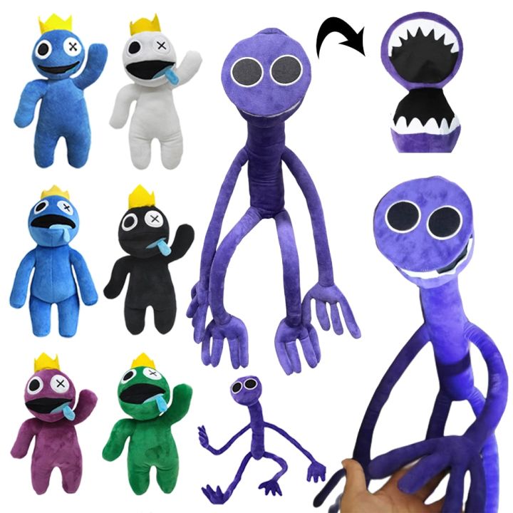 New Purple Rainbow Friends Plush Toys Rainbow Friends Chapter 2 Cartoon ...