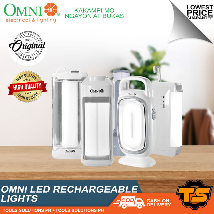 OMNI Rechargeable Emergency Lights AEL-010, RFL- 9128, AEL-100, AEL-200 & AEL-T30 | Lazada PH