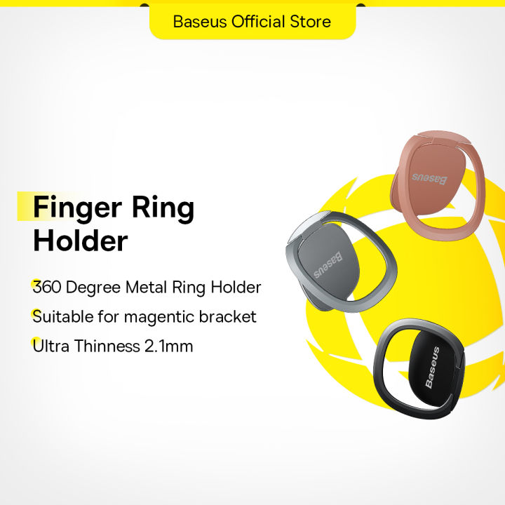 Baseus Mini Phone Ring Finger Ring Holder Metal Phone Stand Mount ...