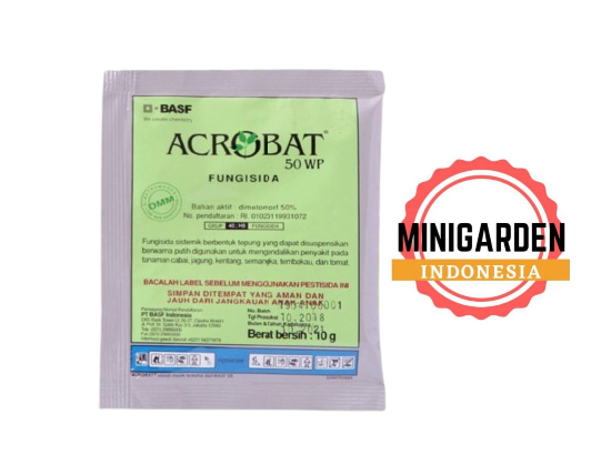 FUNGISIDA ACROBAT 50 WP 10 GRAM Obat Jamur Tanaman Busuk Daun Buah batang bulai | Lazada Indonesia