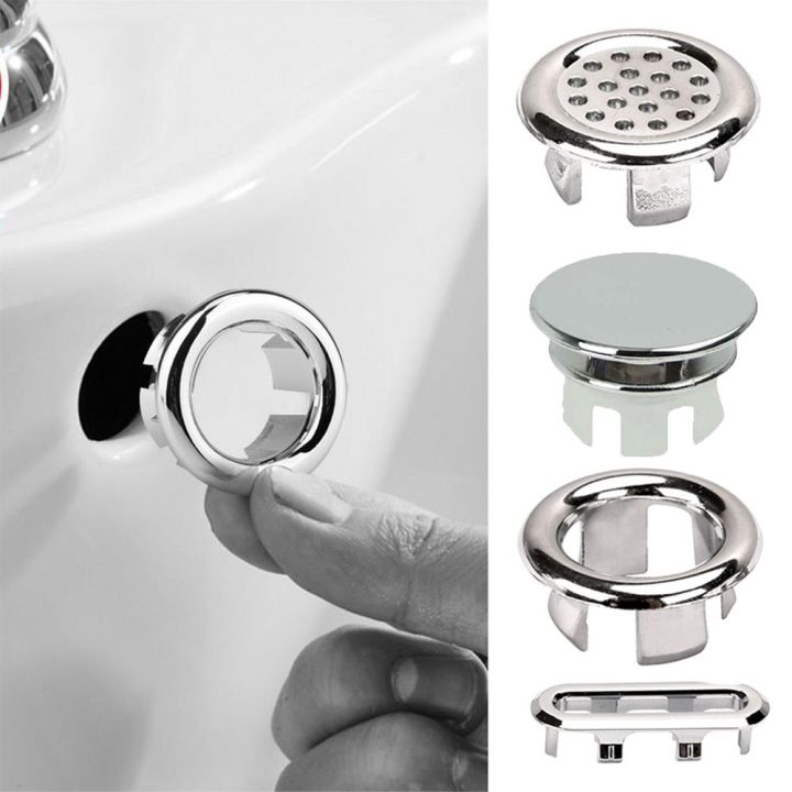 LE VICTORY Home Washing Basin Kitchen Accessories Chrome Hole Cover ...