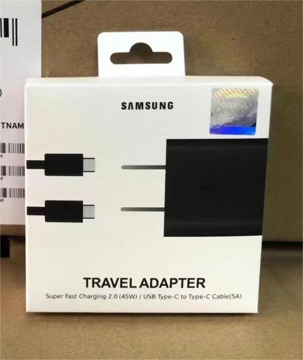 【COD 】Original Samsung Charger 45W USB Type C to Type C Cable Super ...