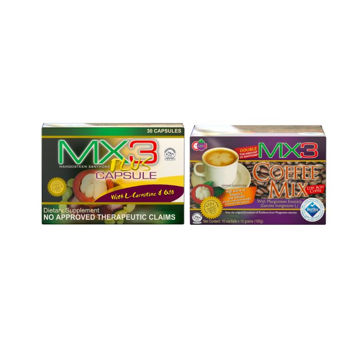 MX3 Plus Capsule and MX3 Coffee Bundle | Lazada PH