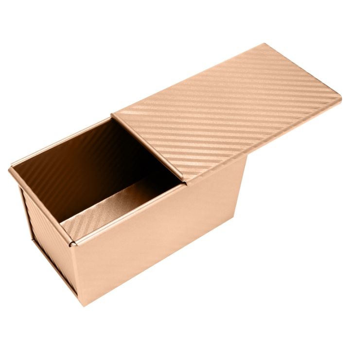 Baking Pullman Loaf Pan with Cover,Bread Pan with Lid,Nonstick ...