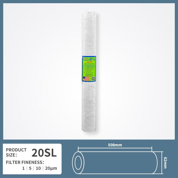Hydrosep Sediment Filter water filter 10 SL 20 SL 20 BB inches 1micron ...