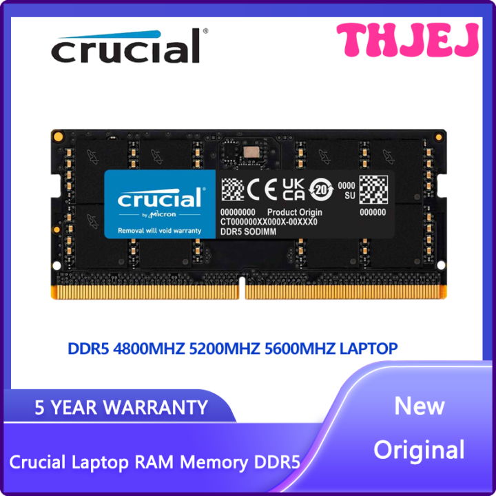 THJEJ Crucial Laptop RAM Memory DDR5 16GB 32GB 48G 4800MHz 5200MHz ...