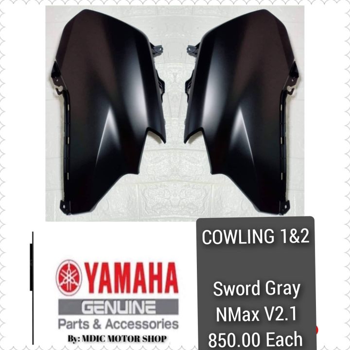 BODY COWLING 1 AND 2 SWORD GREY NMAX V2.1 YAMAHA GENUINE PARTS | Lazada PH