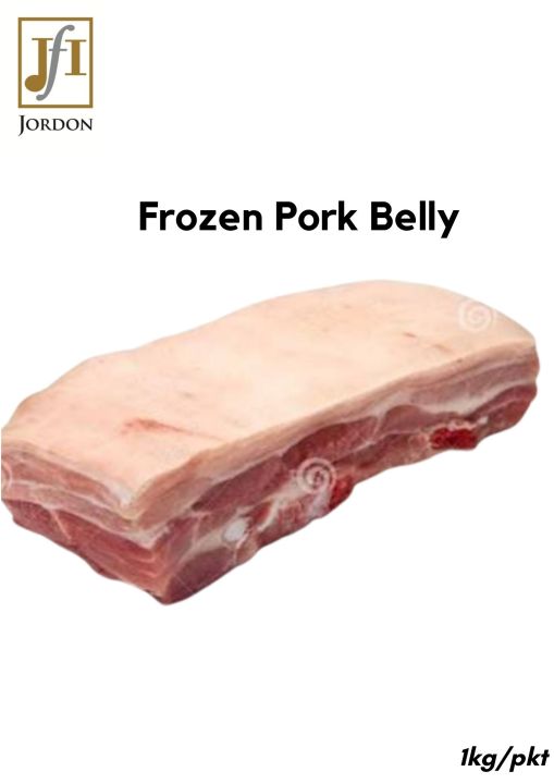 [Cheaper in SG] Pork Belly 1kg Frozen | Lazada Singapore
