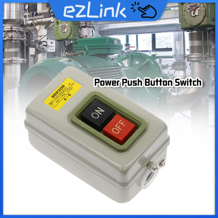 Power Push Button Switch 220/380V BS211B BS216B BS203B 3-phase Push ...