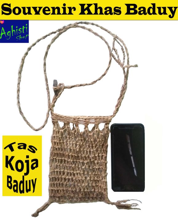 Tas Slempang Kecil Koja Baduy baju adat suku baduy banten | Lazada ...