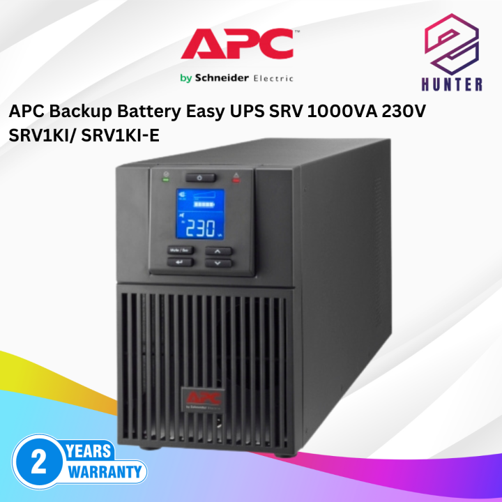 APC SRV1KI/ SRV1KI-E/ SRV1KI-E Backup Battery Easy UPS SRV 1000VA 230V | Lazada