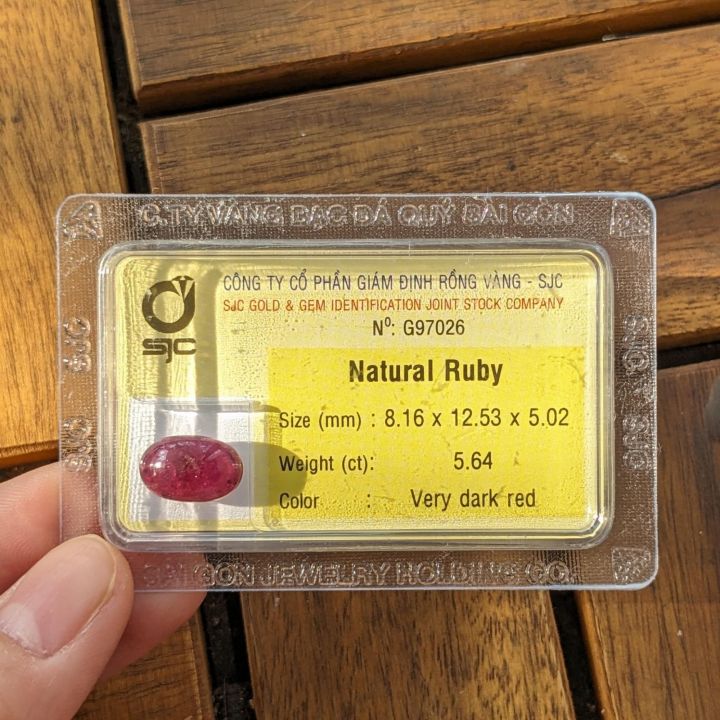 Ruby thiên nhiên SJC 019 | Lazada.vn