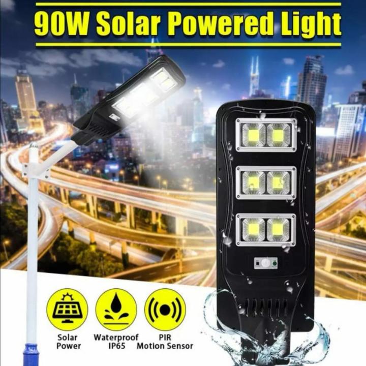 Lucky Light 90w Solar Led Floodlight with remote control conduction LL ...
