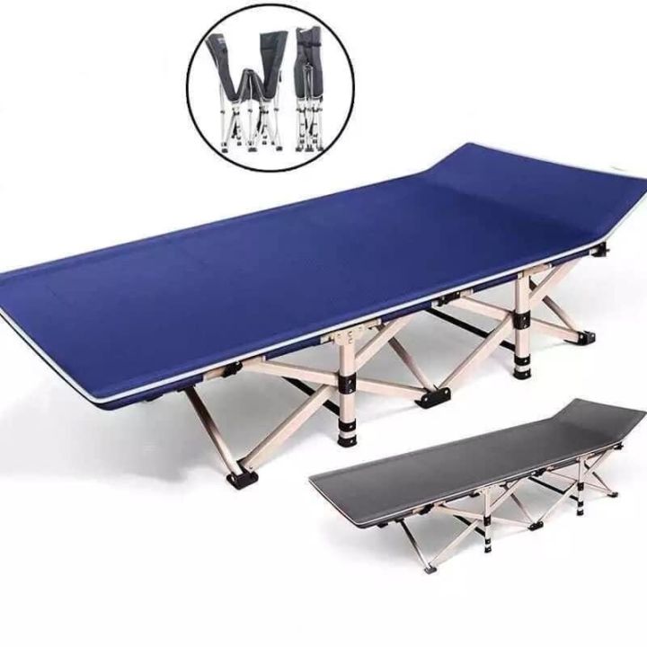Heavy Duty Straight Folding Bed Outdoor Folding Bed Portable Bed ...