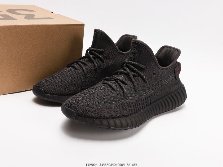 รองเท้าAdd Yzy Boost SPLY-350 V2 Zebra ดำล้วน รองเท้าวิ่ง รองเท้า ...