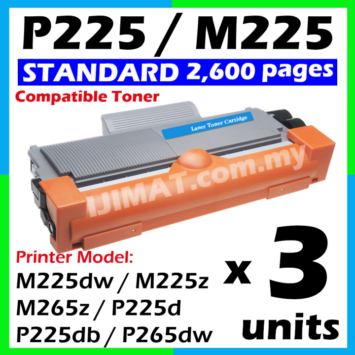 3 Units Fuji Xerox P225 / P225d / P225db / P265dw / M225 / M225dw ...