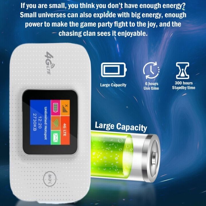 💕 【 Spot inventory 】 Free shipping+COD 💕Unlimited 4G LTE pocket WiFi ...