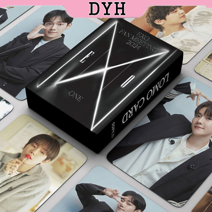 55pcs/box EXO photocard EXIST CREAM SODA LOMO CARD baekhyun chanyeol sehun | Lazada Singapore