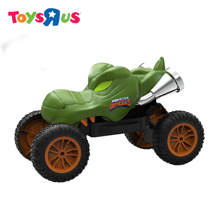 Monster Wheels 27Mhz Remote Control Dino Monster Truck - Green | Lazada PH