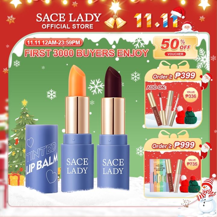 SACE LADY Tinted Lip Theraphy Magic Lip Balm Lasting Waterproof Lip ...