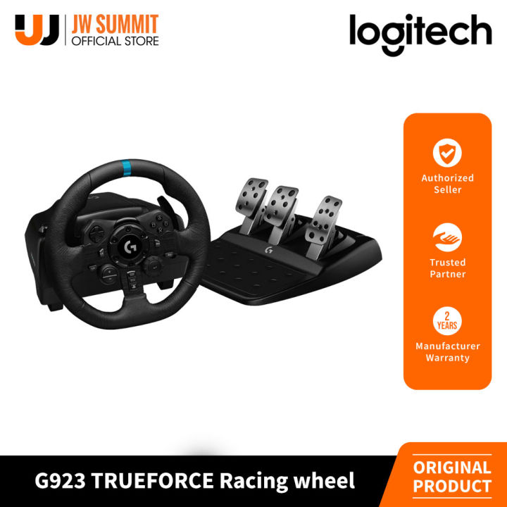 Logitech G923 TRUEFORCE Racing Wheel for PlayStation & PC (941-000164 ...