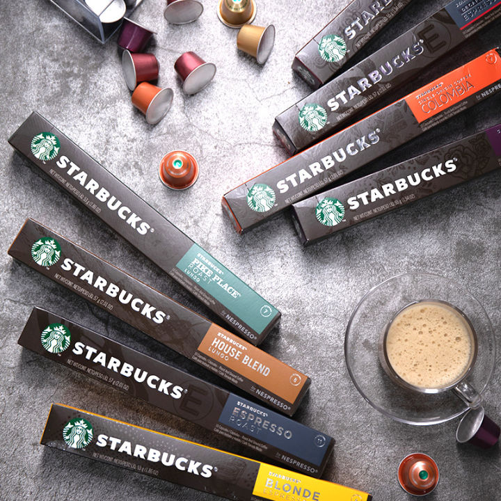 Starbucks Coffee Capsule nespresso Colombian Concentrated Nespresso ...
