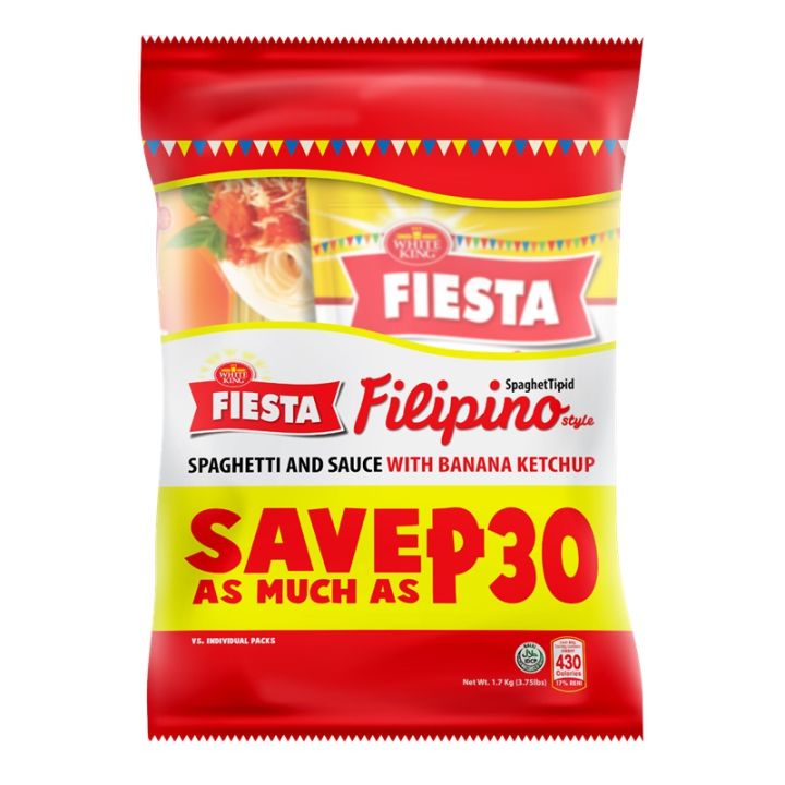 Fiesta Filipino Spaghettipid 1.7KG (Fiesta Spaghetti 800g and Filipino ...