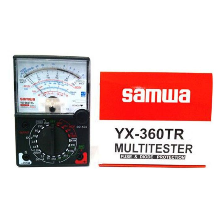 SUNWA YX-360TRNA Analog Multitester with Free Battery Multimeter Tester ...