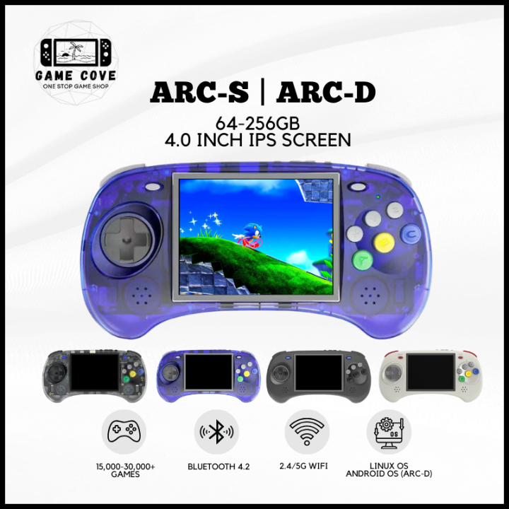 Anbernic RG ARC-S RG ARC-D with SanDisk SD Card Six Keys Fighting Game ...