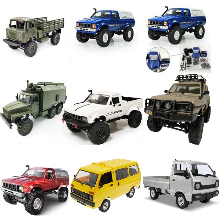 WPL Cars RC Car 4WD Radio Control Off road Vehicle RTR Kit Rock Track ...