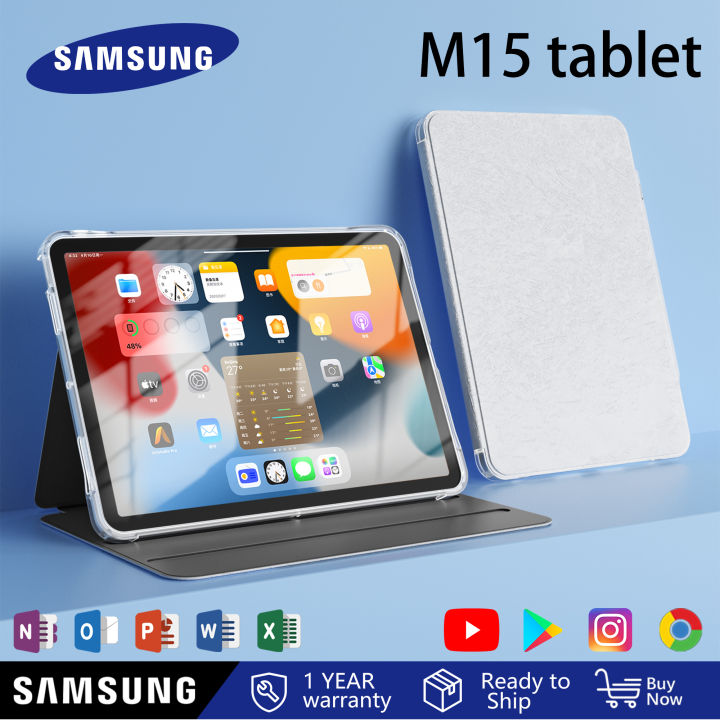 samsung Tab M15 12GB+512GB Android 13 Tablet [1 Year Warranty] Office Tablet | Lazada.co.th
