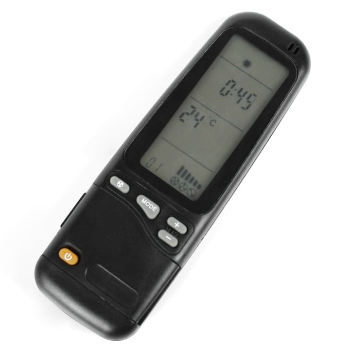 Air Remote Control Black Air Conditioner Remote Controller For Airwell ...