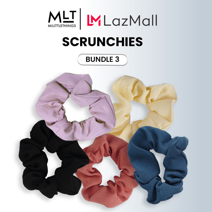 [Bundle]Milittle Things Simple Scrunchies - Simple | Lazada Indonesia