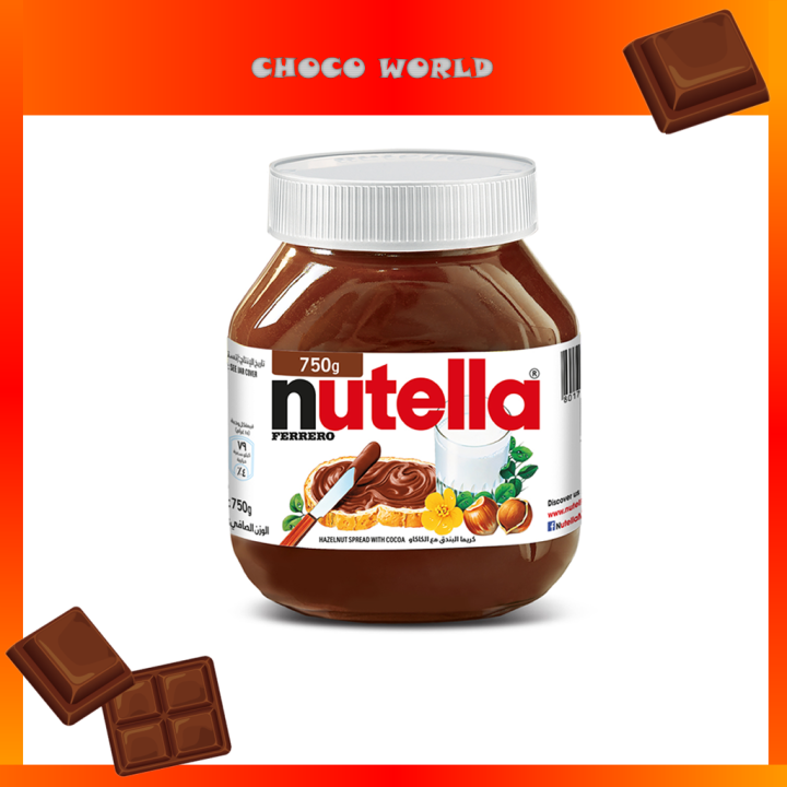 Nutella Jam Hazelnut Cocoa Spread 750g | Lazada