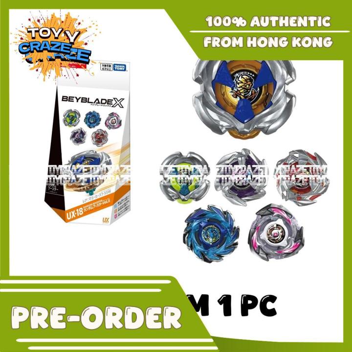 [Pre-order] Takara Tomy BEYBLADE X UX-18 Random Booster Vol.8 (Random 1 ...