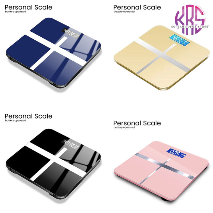 Digital Glass Personal Human Weighing Scale | Lazada PH