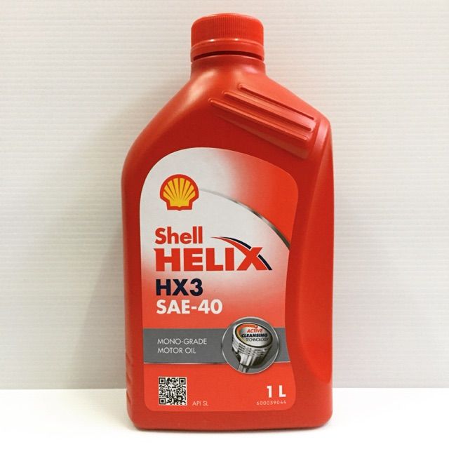 พร้อมส่ง โปรโมชั่น น้ำมันเครื่อง SHELL Helix HX3 (SAE-40) 1 ลิตร ส่ง ...