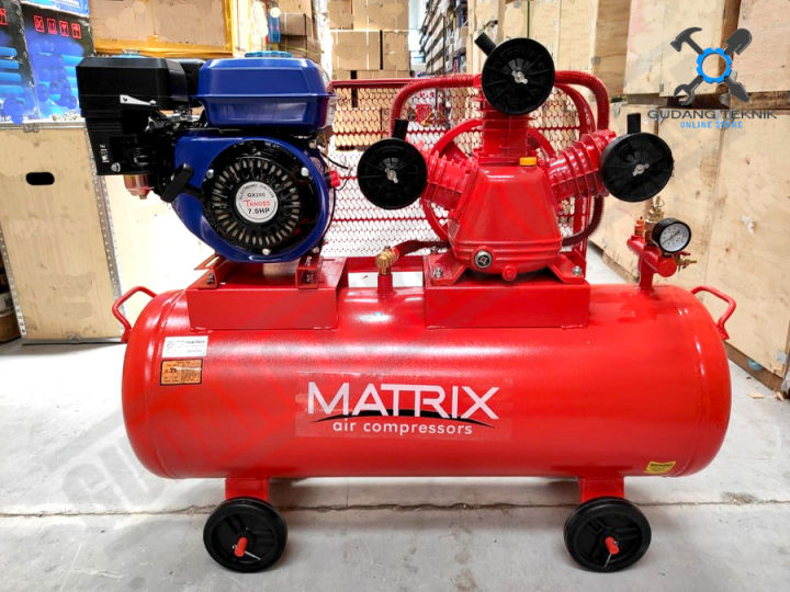 Kompresor Angin 2Hp 120L MATRIX MTX-3065 / Air Compressor Udara 2 Hp ...