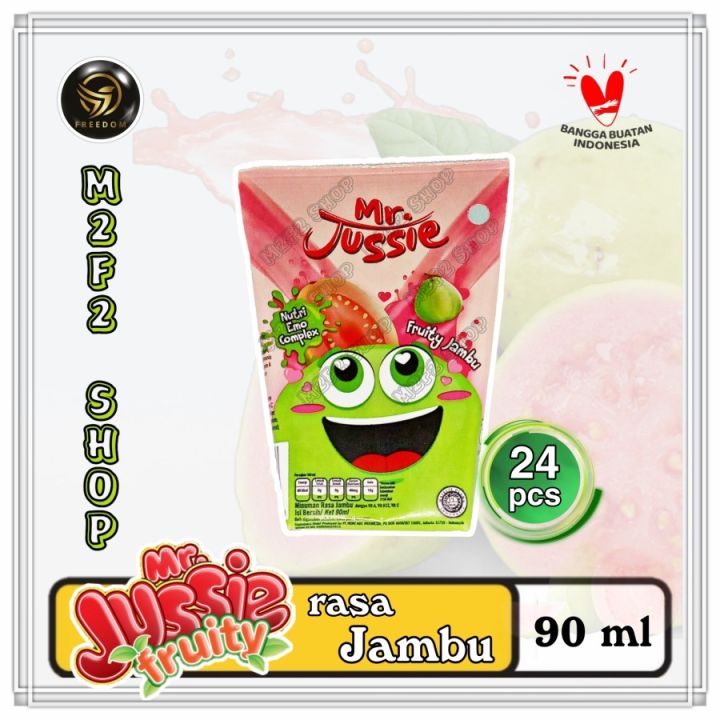 ABC Mr Jussie Fruity Guava | Jambu Klutuk Merah - 90 ml (Kemasan 24 Pcs ...