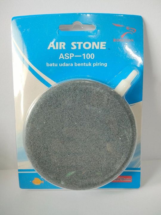 Airstone piring Batu Aerator Gelembung Udara Aquarium dan Kolam Ikan ...