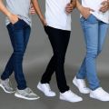 JEANS DENIM - JEANS PENSIL PRIA PUTIH - CELANA PANJANG SKINNY - BAHAN ...