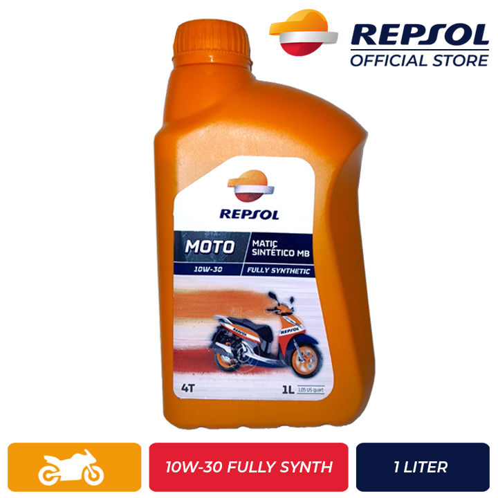 Repsol Moto Matic Sintetico MB 4T 10W30 1L | Lazada PH