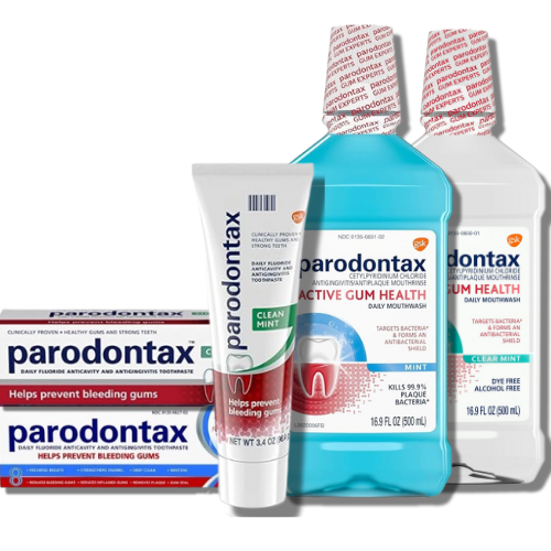 Parodontax Complete Protection | Clean Mint Toothpaste Mouthwash for ...