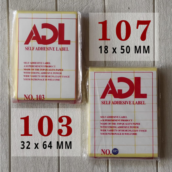 Kode Toko: S1 - Stiker Label Nama Undangan Ukuran 103 dan 107 | Lazada ...