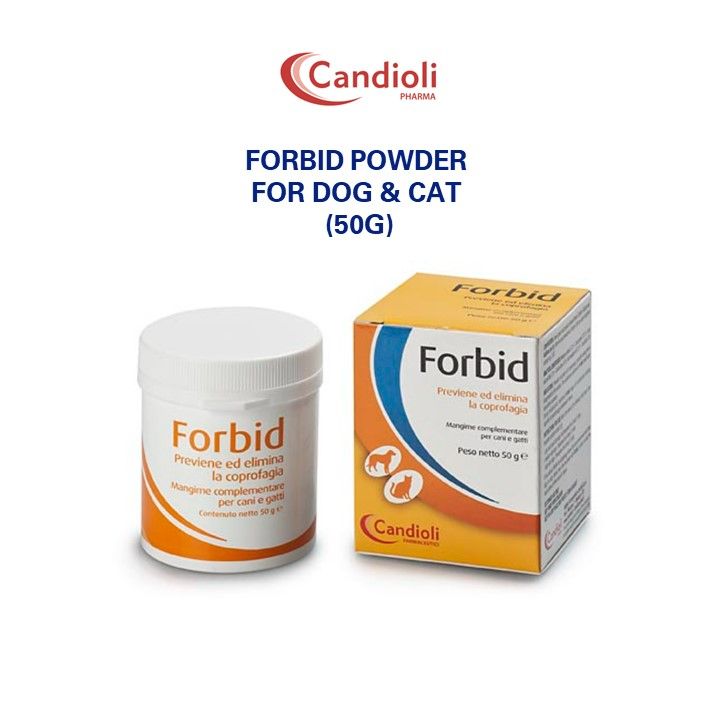 【CANDIOLI】FORBID POWDER FOR DOG & CAT | 50G | Stops the Pet from ...