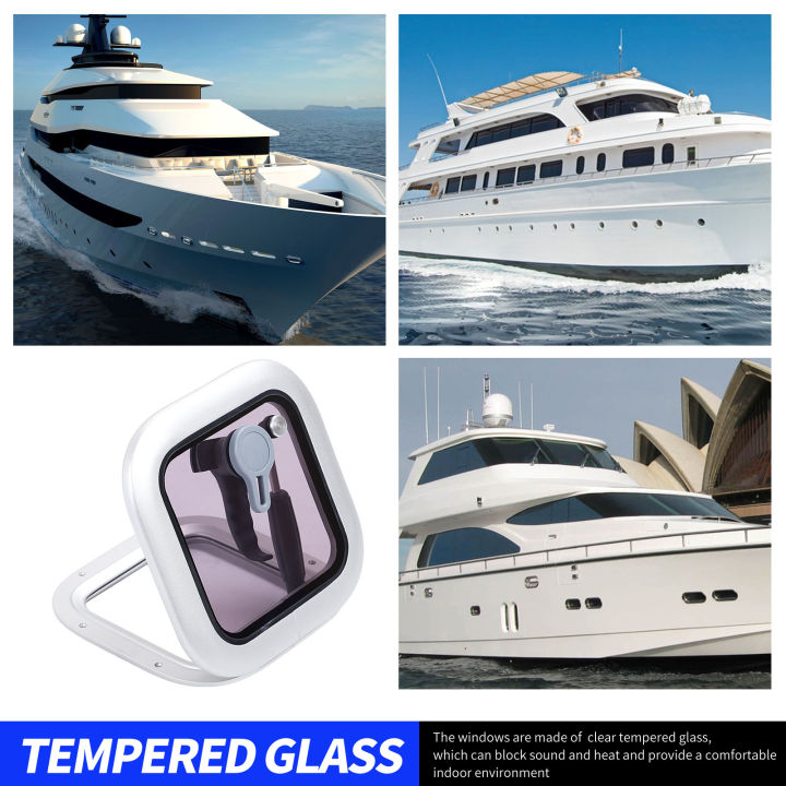 Boat Skylights Window Heavy Duty 260 X 260mm Robust Frame Push Out Deck ...