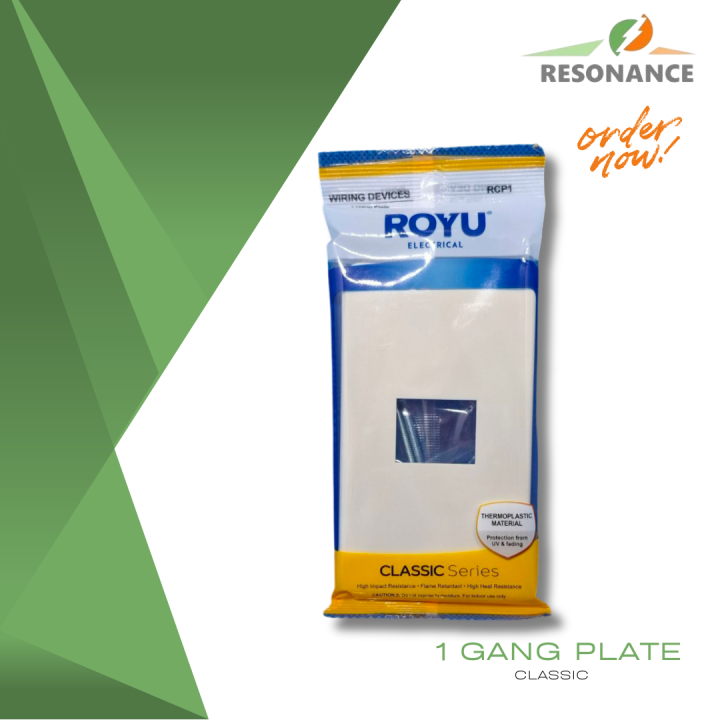 ROYU Wide and Classic Gang Plate | Lazada PH