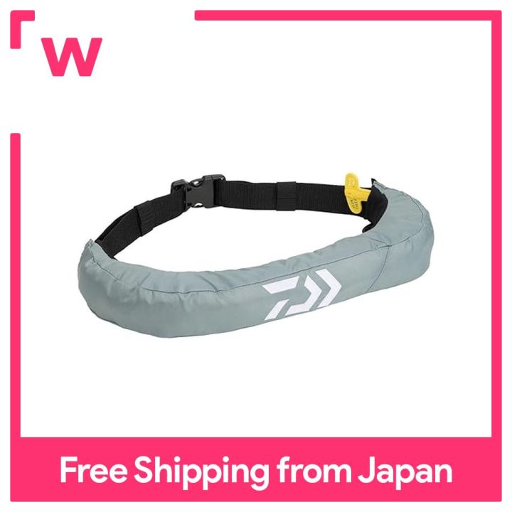 DAIWA Lumbar Automatic/Manual Inflatable Life Jacket DF-2724 Gray Free (2024 model) | Lazada PH