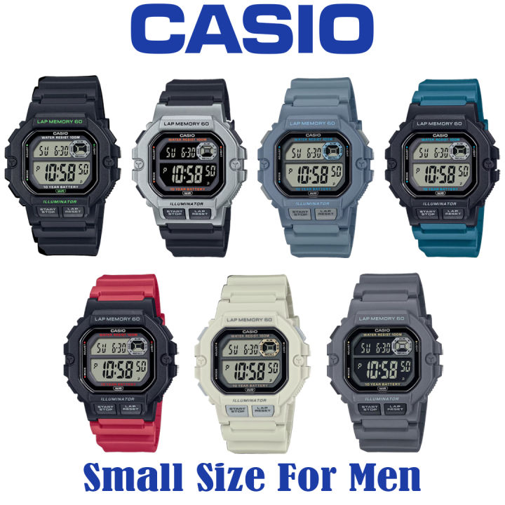 Casio Lap Memory Series Men Watch WS-1400H | Lazada